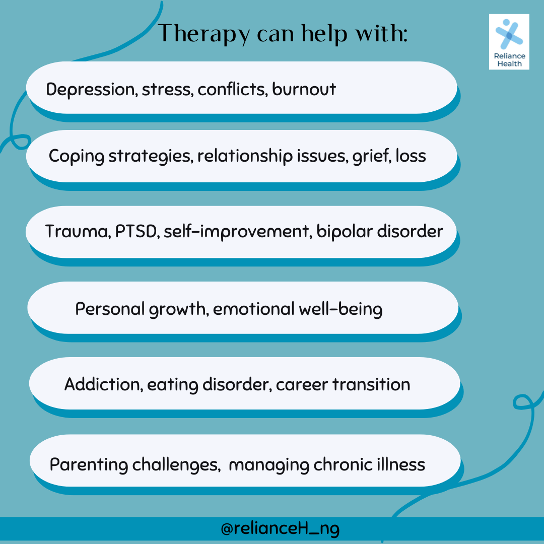 Let's Talk About Therapy Sessions | Reliance HMO